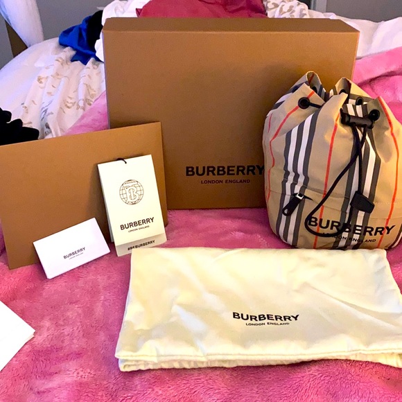 Bags | Burberry Pouch Brand New With Tags And Receipt | Poshmark
